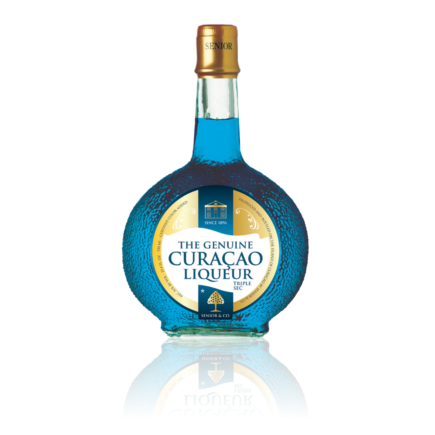 Curacao Likeur by Senior&Co - De echte Blue Curacao nu in Nederland
